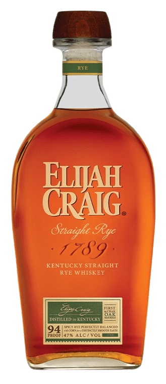 Elijah Craig Straight Rye | Blenheim Vintners